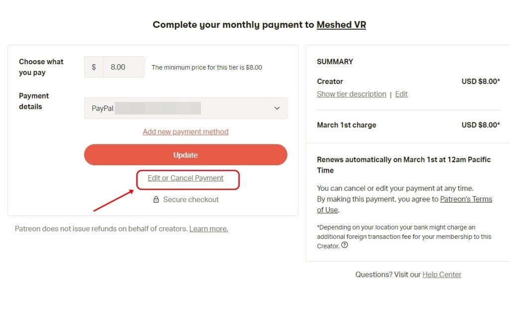 VaMのKeyをゲット Patreonに支援金を払って、使える機能を増やす